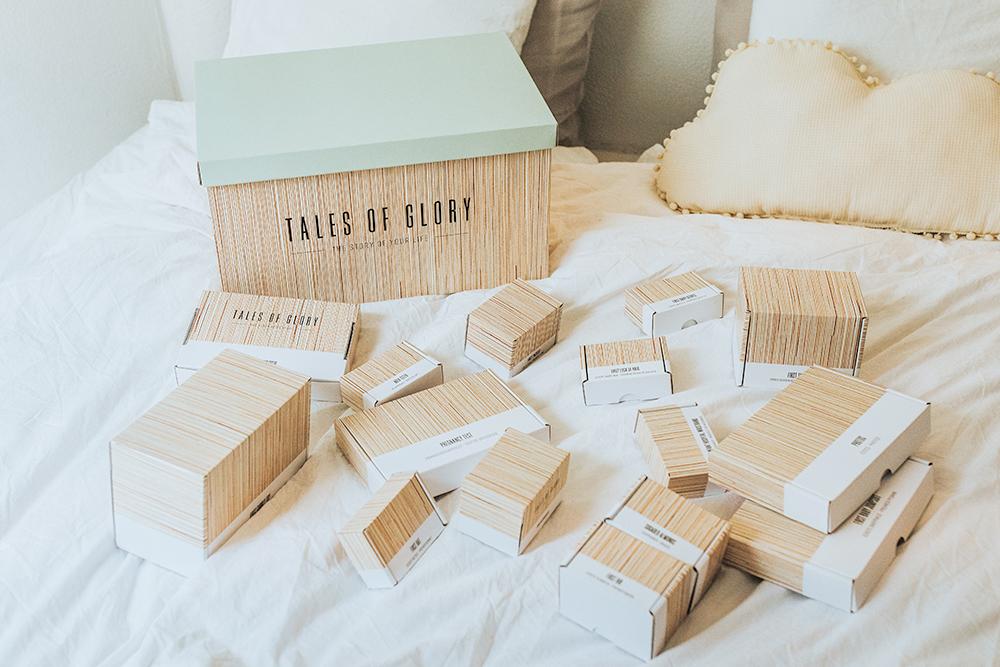 Baby milestone box | Munt • Shop
